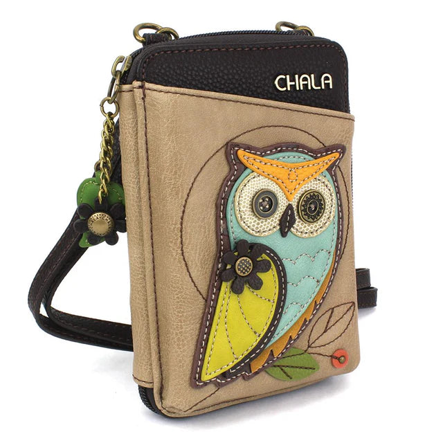 Chala Wallet Crossbody Owl A Taupe – The Colony Shop