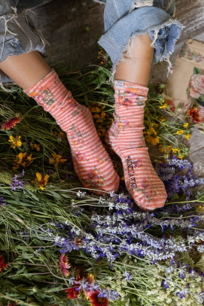 Magnolia Pearl Blockprint MP Socks – The Colony Shop