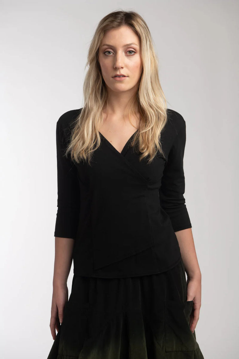 Luna Luz 3/4 Crossover Top – The Colony Shop
