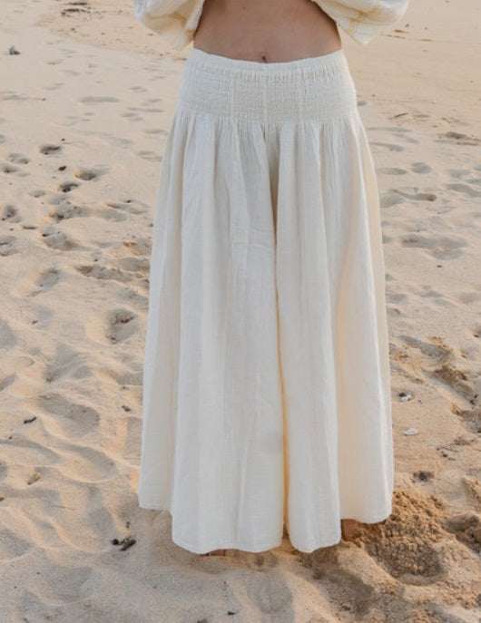 Siganka Kim Pant Wide Leg Double Cotton – The Colony Shop